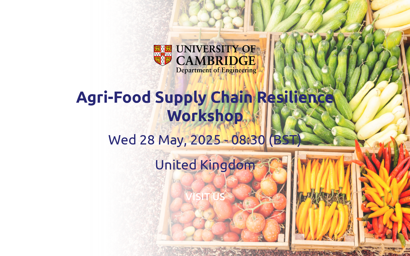 Agri-Food Supply Chain Resilience Workshop